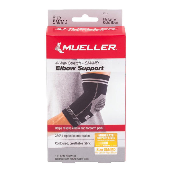 Mueller 4-Way Stretch Elbow Support - Whiteley Medical Supplies