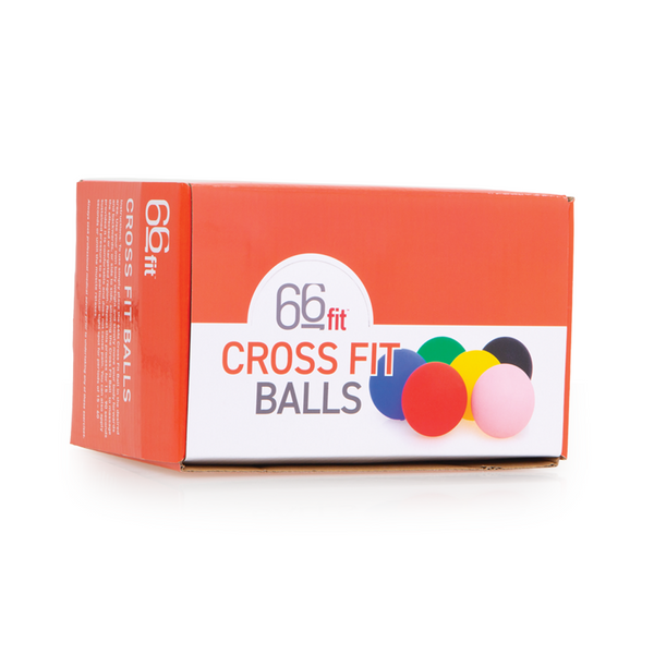 66fit Cross Fit Balls - Mixed Box Of 12 - Whiteley Medical Supplies