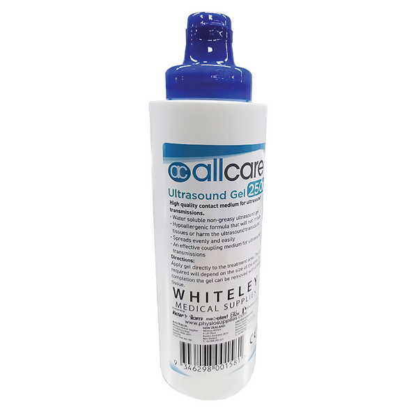 Allcare Ultrasound Gel - 250ml - Whiteley Medical Supplies