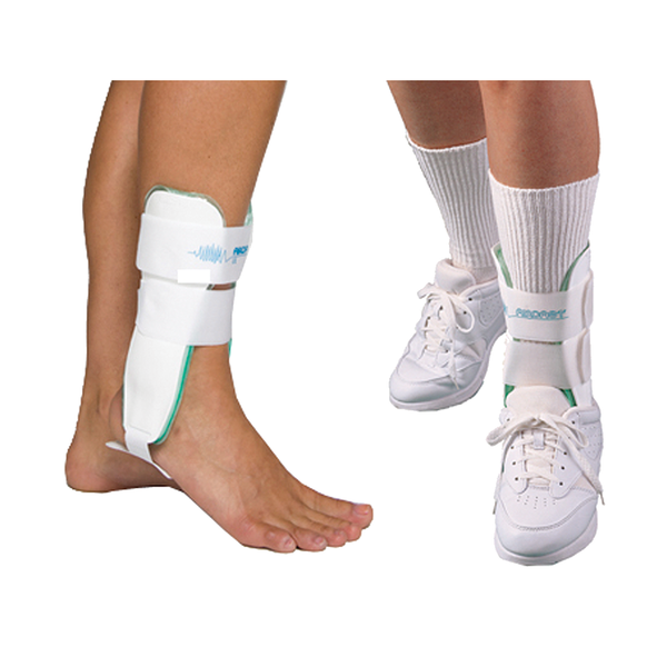 AirCast Air-Stirrup Ankle Brace - White - Whiteley Medical Supplies
