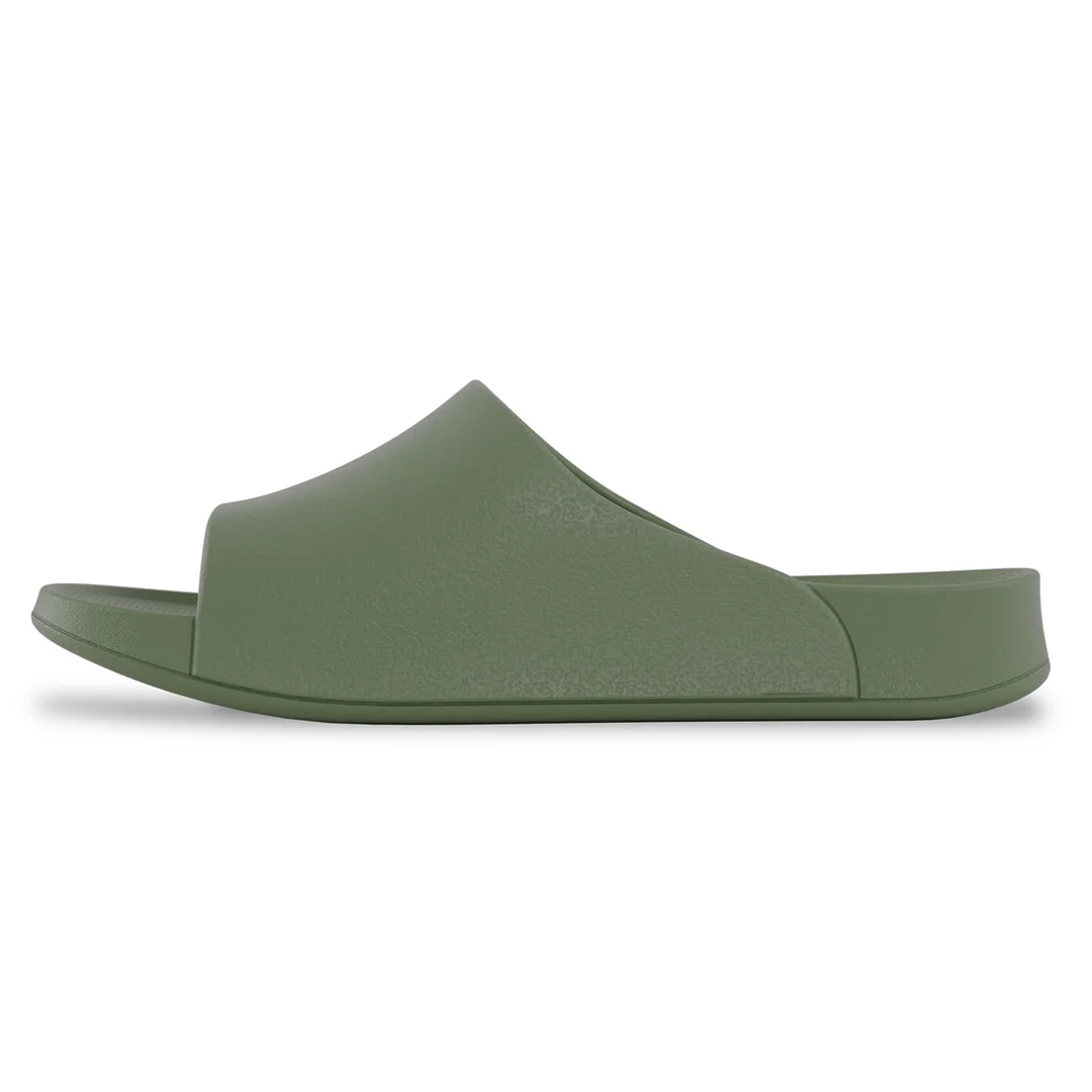Lightfeet Single Strap Slides - Khaki - Whiteley Medical Supplies