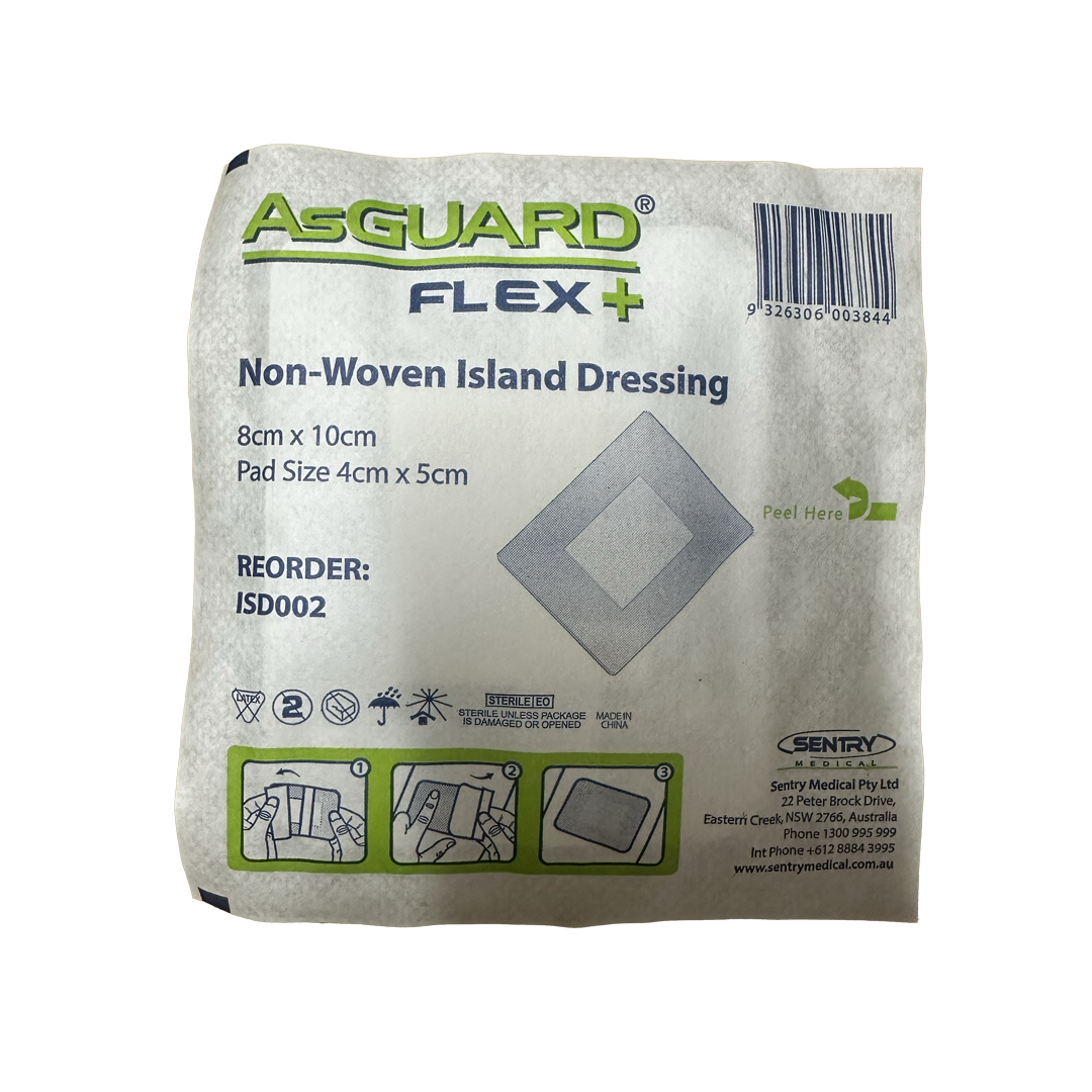 Island Dressing Single 10cm x 8cm - Whiteley Medical Supplies