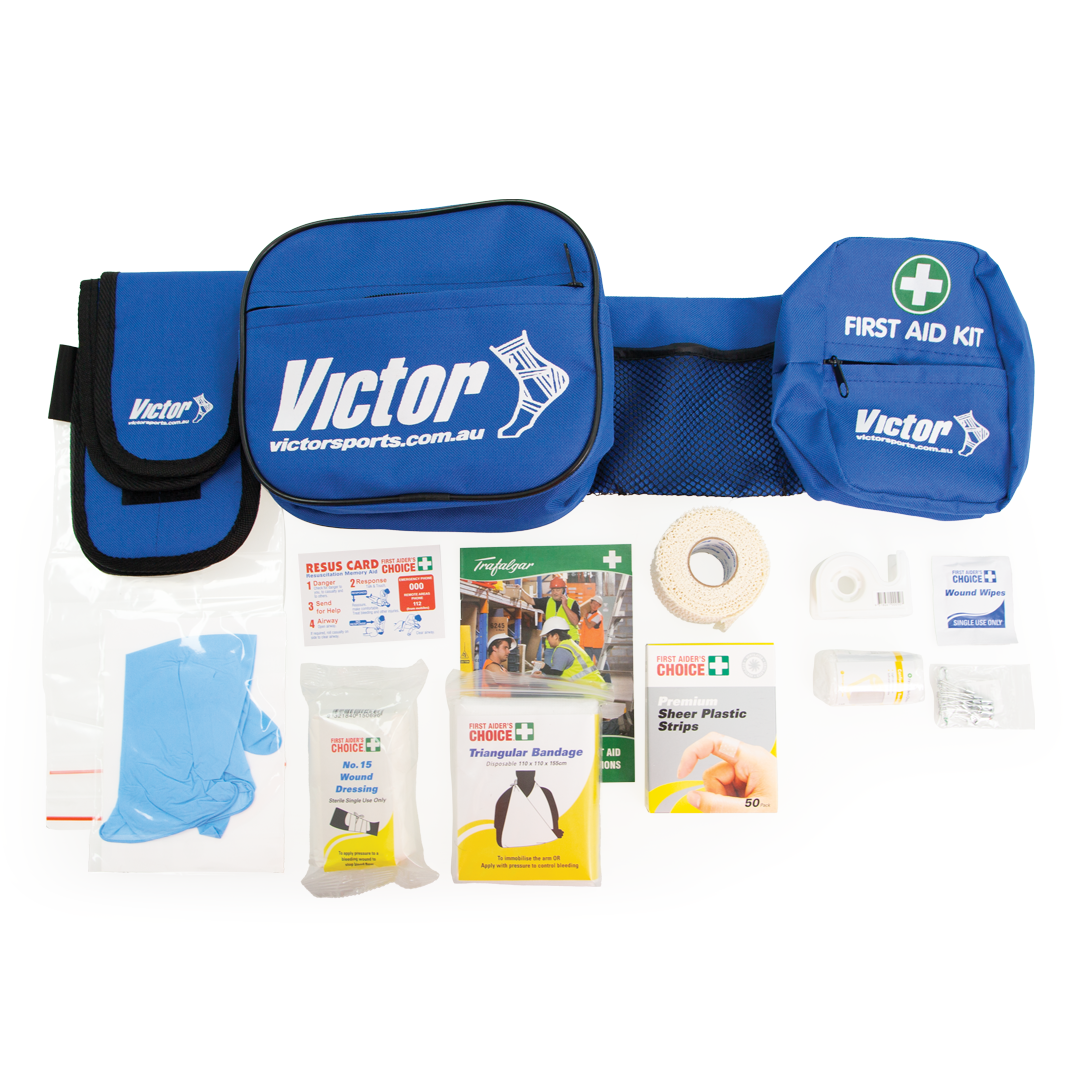 Victor First Aid Bum Bag with Buckle Kit - Whiteley Medical Supplies