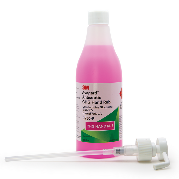 Avagard Hand Rub - 500ml Pink - Whiteley Medical Supplies