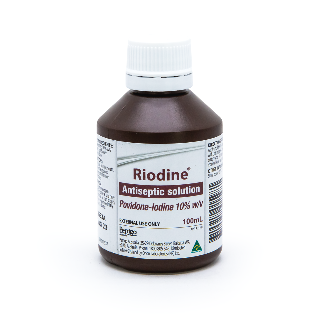Riodine Antiseptic Betadine - Whiteley Medical Supplies