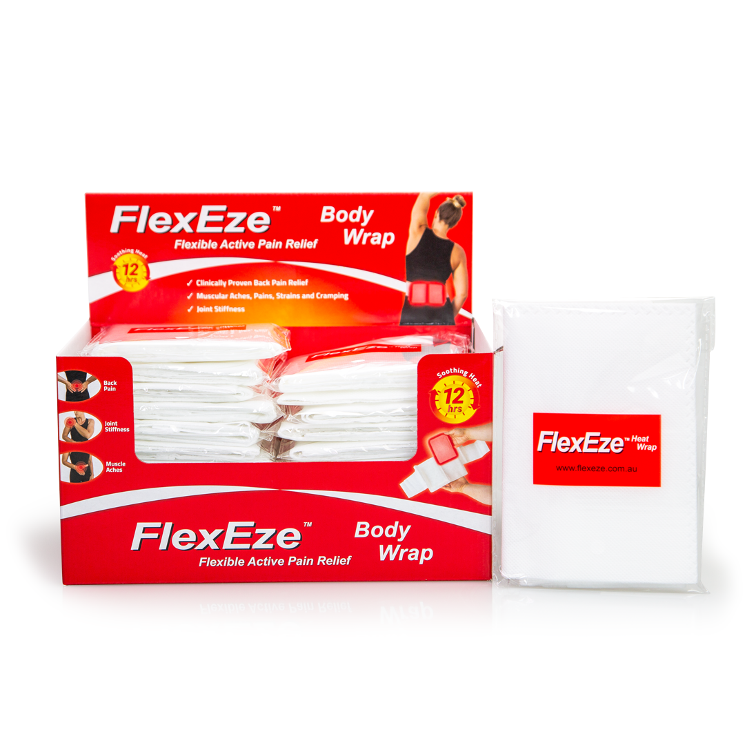 Flexeze Heat Body Wrap - Box of 24 - Whiteley Medical Supplies