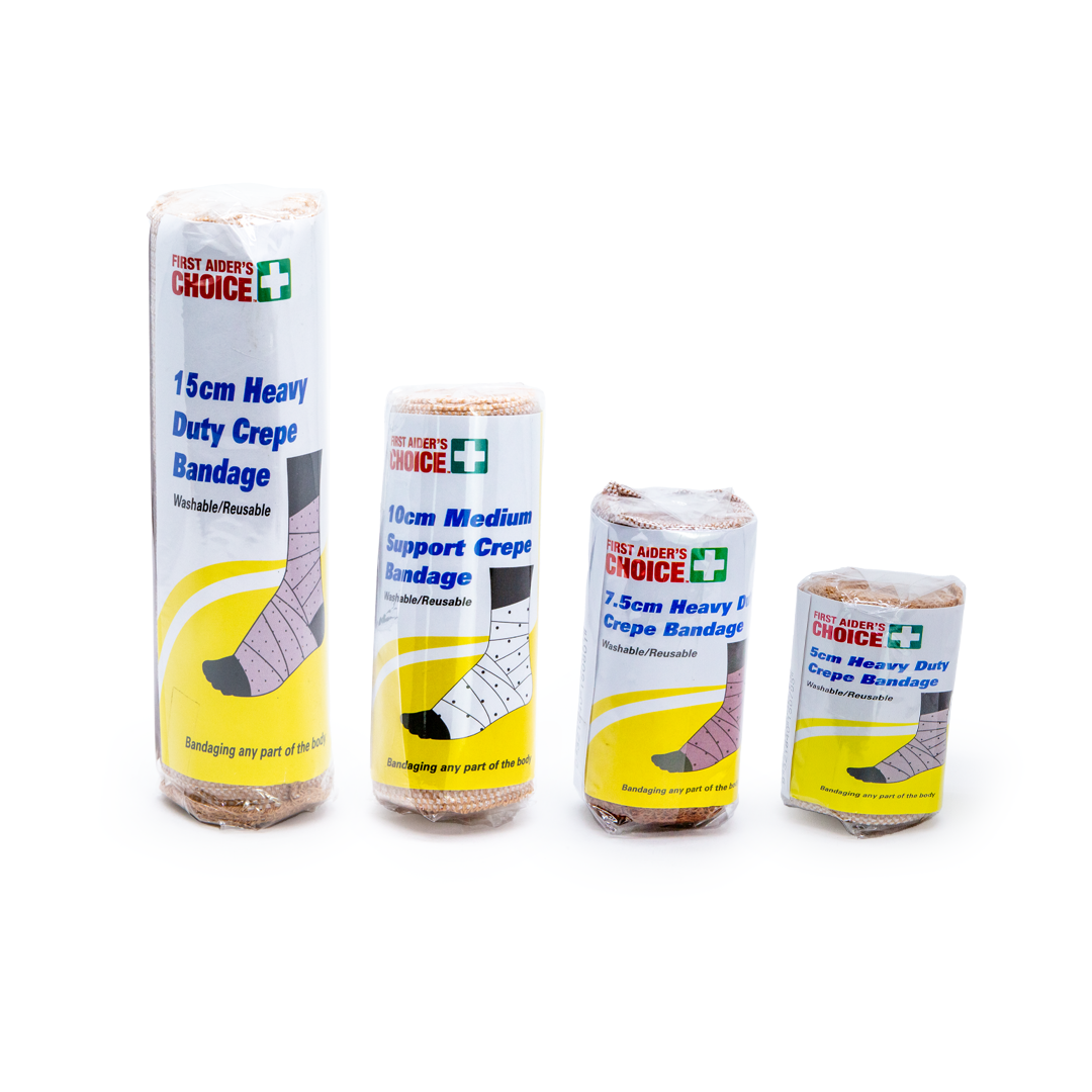 First Aider's Choice Heavy Crepe Bandage - Whiteley Medical Supplies