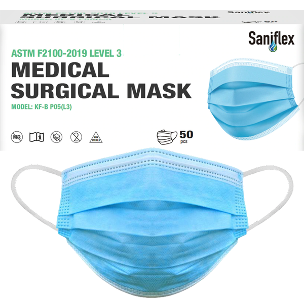 Face Mask Level 3 - Single Use - Whiteley Medical Supplies