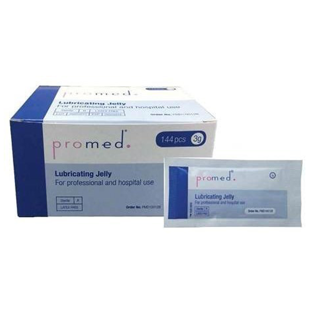 Promed Lubricating Gel - 144Pk - Whiteley Medical Supplies