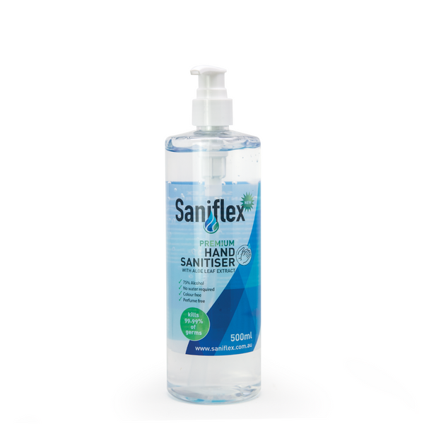 Saniflex Hand Sanitiser 75% Alcohol - Whiteley Medical Supplies