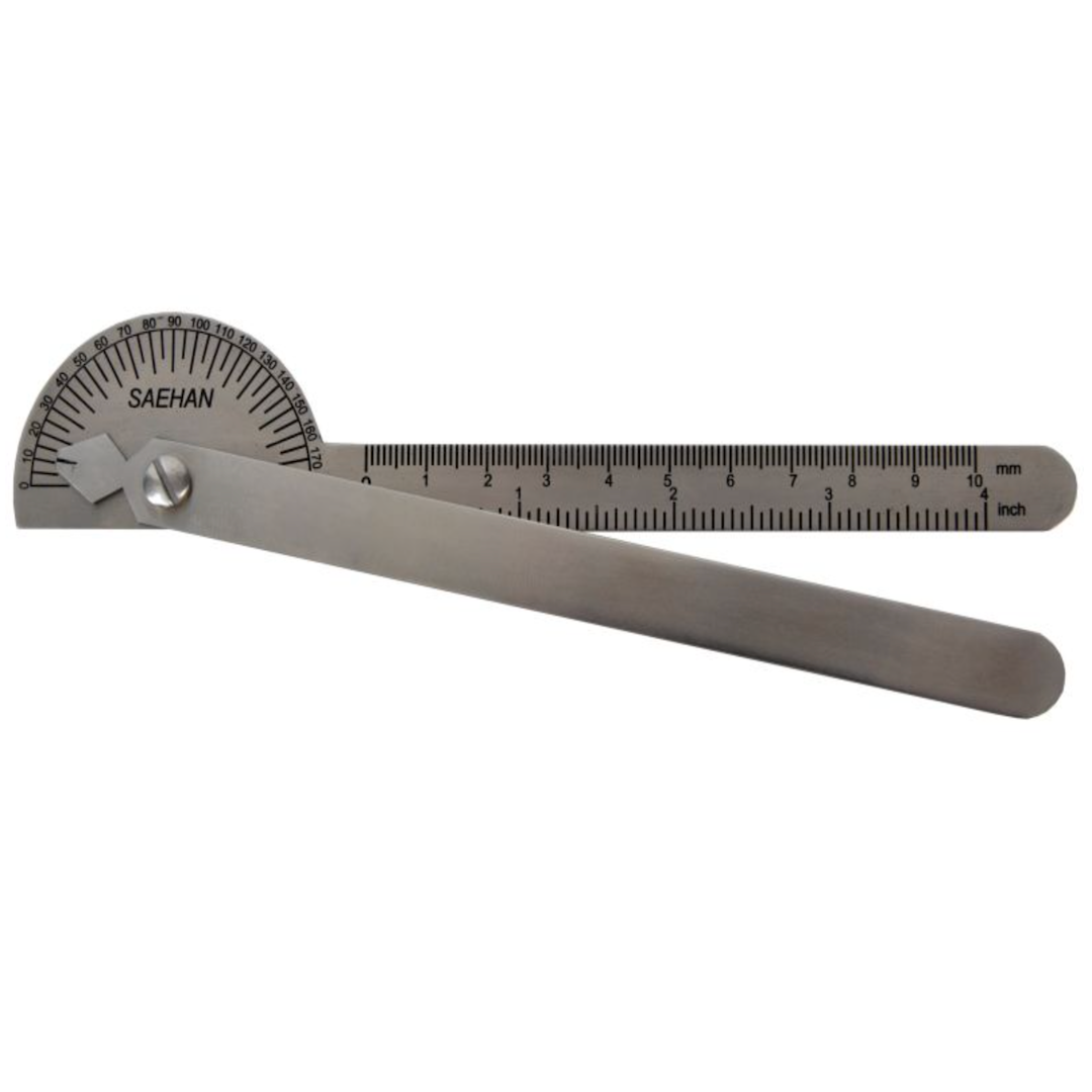 Goniometer 17cm - 180 Degree Metal - Whiteley Medical Supplies
