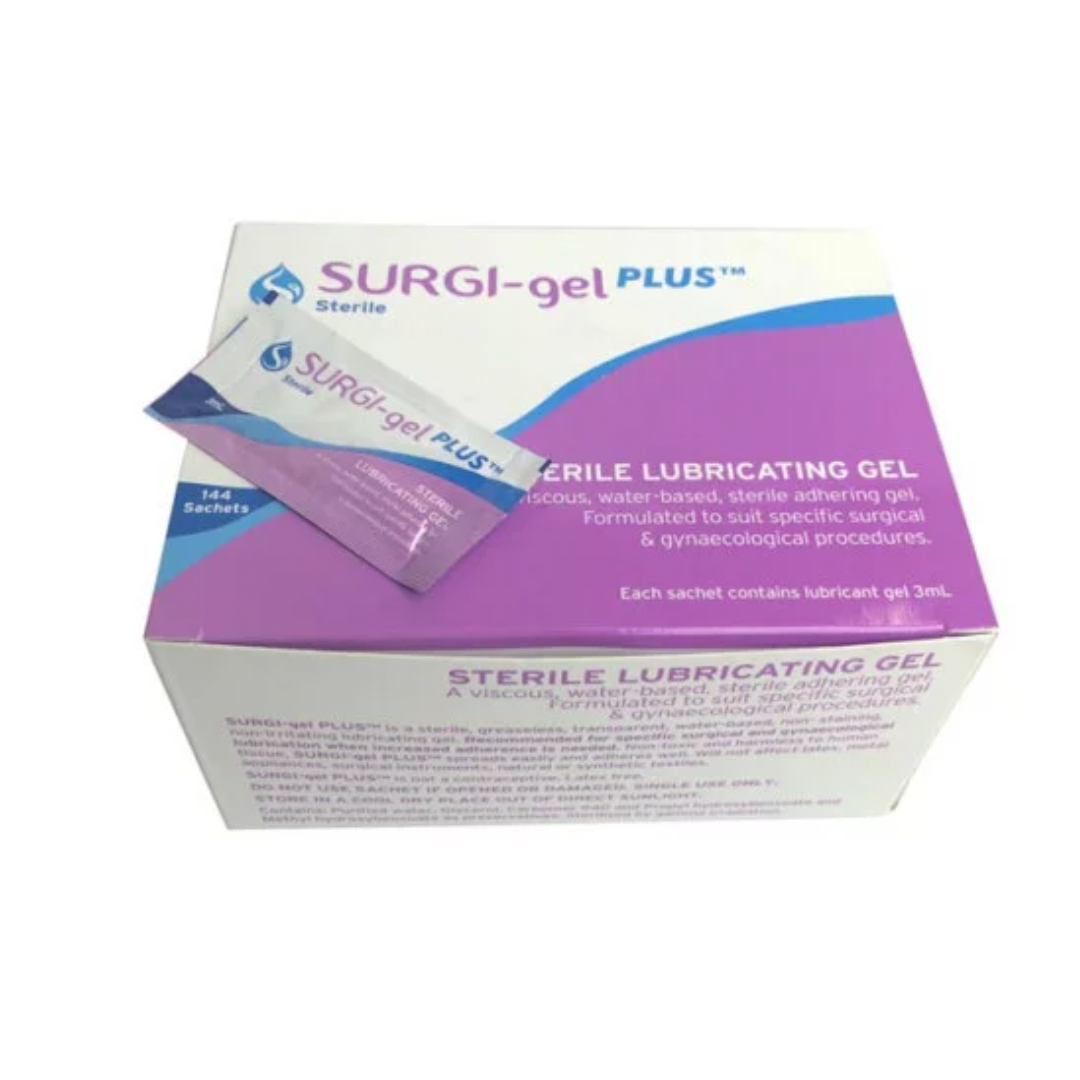 Surgi-Gel Lubricating Gel - 144Pk - Whiteley Medical Supplies