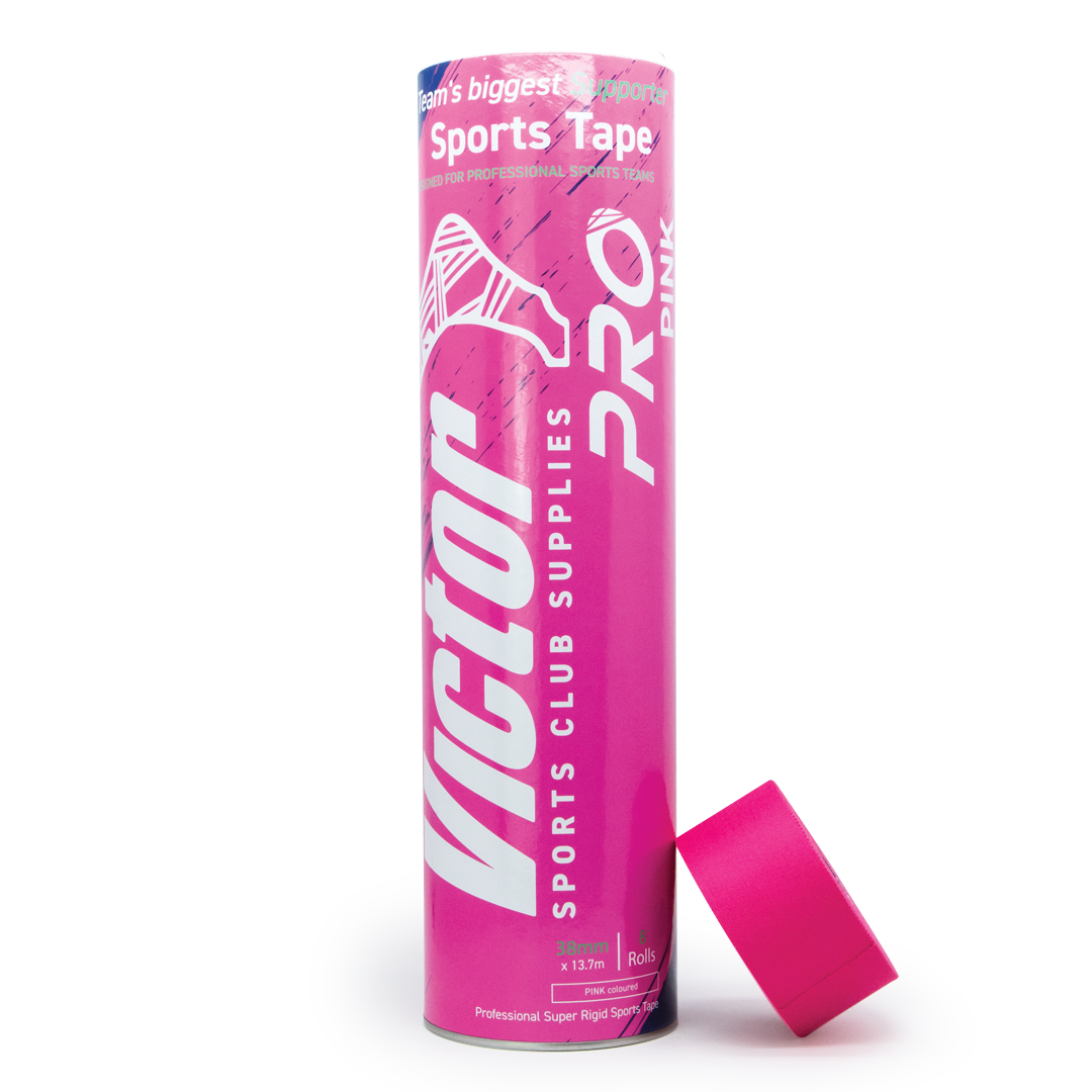 Victor PRO Rigid Tape Pink Drum 38mm - Whiteley Medical Supplies