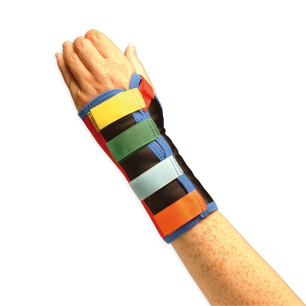 Paediatric Wrist/Thumb Splint - Multi Coloured - Whiteley Medical Supplies